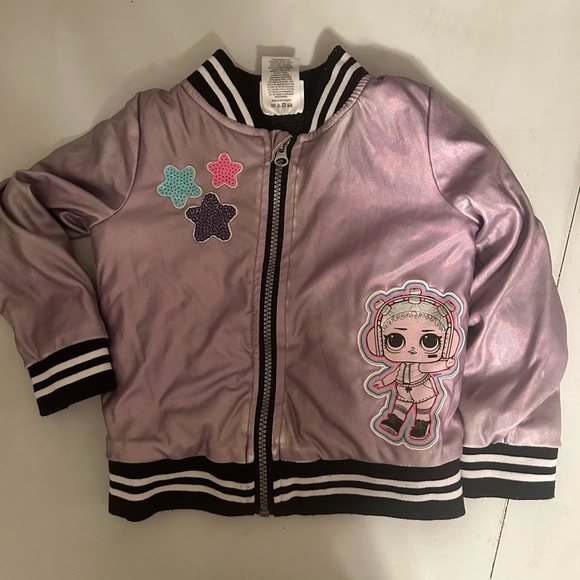 L.O.L. Surprise! | Jackets & Coats | Lol Thick Purple Jacket 4t ...
